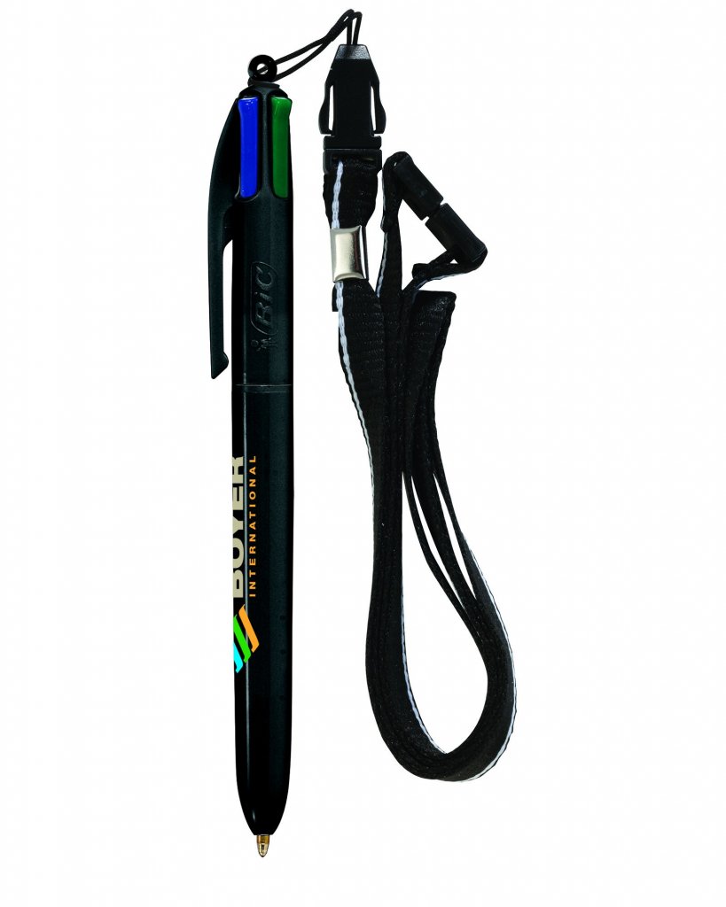 Le stylo BiC 4 couleurs fabriqué en France et certifié NF environnement ...