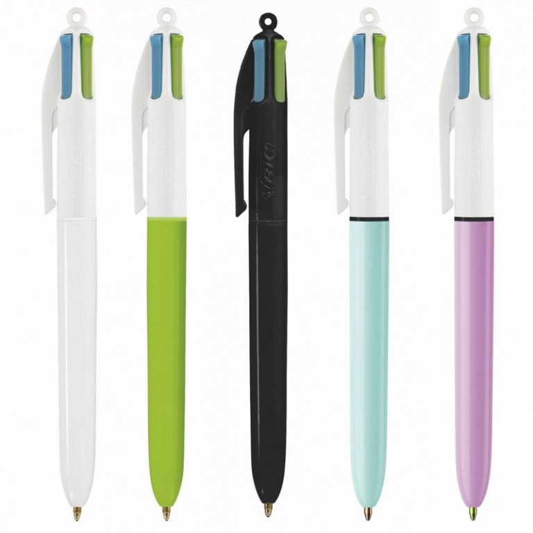 Stylo bic 4 couleurs tendance personnalisé éco-conçu - BIC 4 COLOURS ...